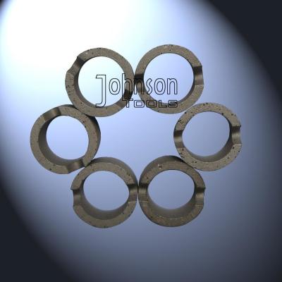 Cina Coroni il tipo segmenti del pezzo di centro del diamante per perforazione di pietra/ceramica in vendita