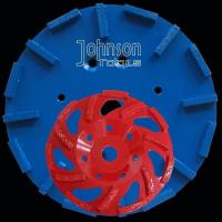 China Custom Color Diamond Grinding Plate 100mm for Concrete Stone Floor Grinding for sale
