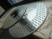China Double Side Dots Electroplated Diamond Blades 105-300mm for Marble and Granite Cutting for sale