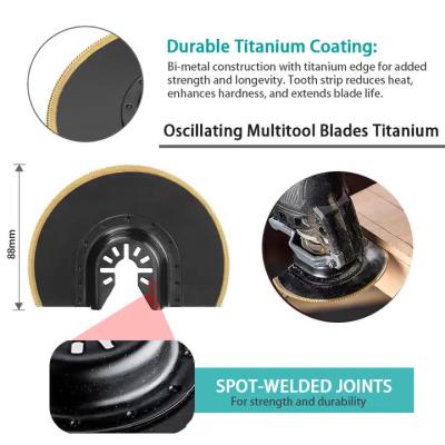 Cina 5 pezzi oscillatore utensili lame Kit per legno con chiodi taglio veloce legno taglio a filo e rigido raschiatore in vendita