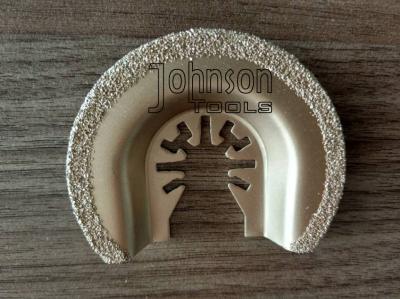 China 92mm Half Round Carbide Oscillating Multi Tool Blades / Reciprocating Saw Blades for sale