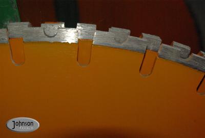 中国 26"は外の直径650mmの鉄筋コンクリートのダイヤモンド鋭い区分の鋸歯、主スロットを 販売のため