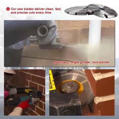 China Fast Cutting Crack Chasing Diamond Blades For Hard Granite , V Groove Saw Blade for sale