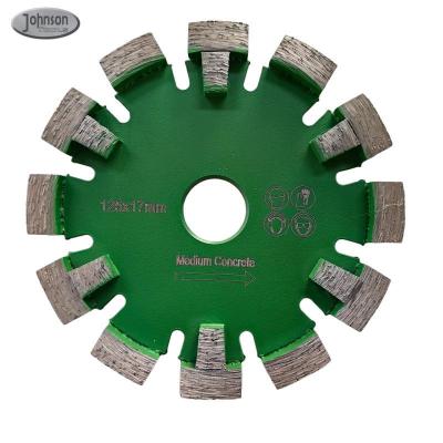 China 125mm Tuck Point Diamond Blades For Grooving Medium To Extra Hardness Concrete for sale