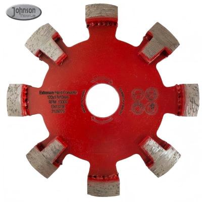 China Light Weight Diamond Tuck Point Blade, 120mm Tuck Point Saw Blade With Protection Teeth for underfloor heat system for sale