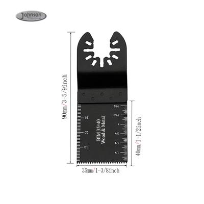 China 45*40mm Quick Release BIM Blades For Wood And Plastic With Plastic Box for sale
