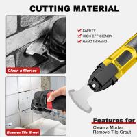 China 57mm Diamond Segment Oscillating Saw Blade for Tile Grout Removal 5x Longer Life for sale