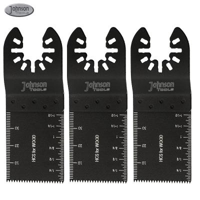 China 35x40mm HCS Quick Release Oscillating Multi Tool Oscillator Saw Blades Cutting Plastic for sale