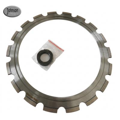 China 350mm Ring Saw Blade For Cutting Concrete , 14 Inch Concrete Saw Blade for sale
