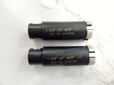 China OD35mm Laser Welded Dry Diamond Core Bit For Hard Granite And Other Stone for sale