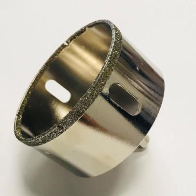 China Tile Hollow Cutters 80mm Diamond Core Drill Bits For Glass for sale