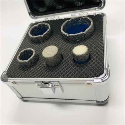 China Dry Drilling 45mm Core Drill Bit Set  Set With 1pc Grinding Rod for sale