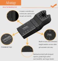 China 35x40mm HCS Quick Release Oscillating Multi Tool Saw Blades for Plastic Cutting for sale