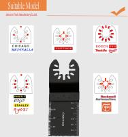 China 35x40mm HCS Quick Release Oscillating Multi Tool Saw Blades for Plastic Cutting for sale