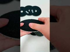 almofadas de polonês molhadas do diamante de 100mm