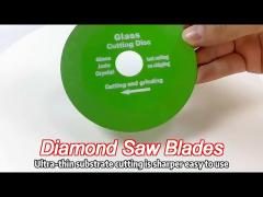 4 Inch Vacuum Brazed Marble Cutting Disc Cutting Saw Blade For Marble And Ceramic Glass