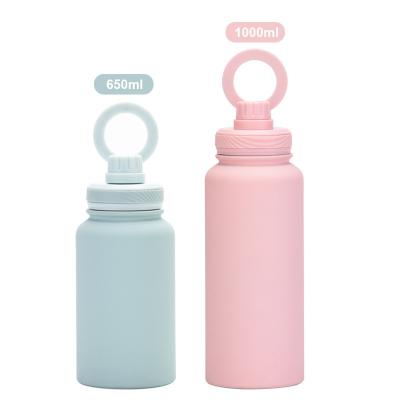 Cina Sport Isolato Acciaio inossidabile Bottiglia d'acqua con telefono cellulare Monte Stand Magnetico Portatore sostenibile in vendita