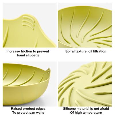 China Reusable Non Stick Silicone Pot Tray for Air Fryer Baking Pastry Tools Easy Cleaning for sale