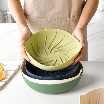 China Reusable Non Stick Silicone Pot Tray for Air Fryer Baking Pastry Tools Easy Cleaning for sale