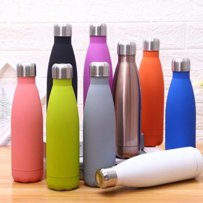 Cina Bottiglia d'acqua in acciaio inossidabile sportivo con logo personalizzato e rivestimento anticorrosione in vendita