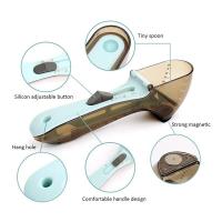 China PP Material Adjustable Digital Measuring Spoon with Scale Plastic Measuring Cup 18*7.5CM for sale