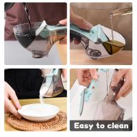 China PP Material Adjustable Digital Measuring Spoon with Scale Plastic Measuring Cup 18*7.5CM for sale