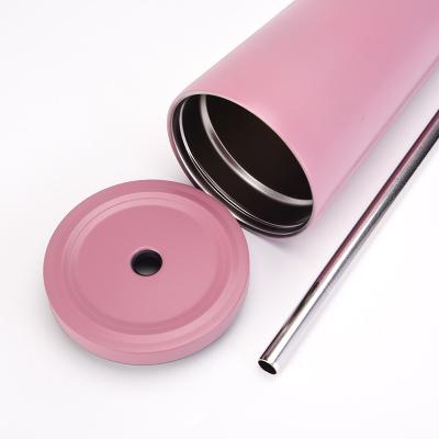 中国 16オンス 24オンス カスタム DIY カフェカップ 旅行 水カップ 壁のダブルステンレス・ステールタンブラー 販売のため