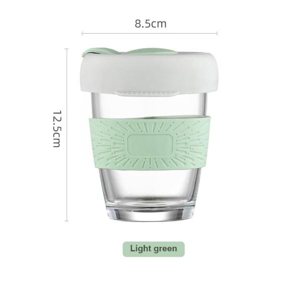 Quality 1-Piece Customized Logo Borosilicate Insulated Coffee Cup Tumbler for Water for sale