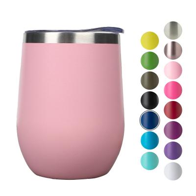China SUMSUN 12 oz Dubbelwand roestvrij staal vacuüm geïsoleerde koffiebeker wijn tumbler vakantie baby Te koop