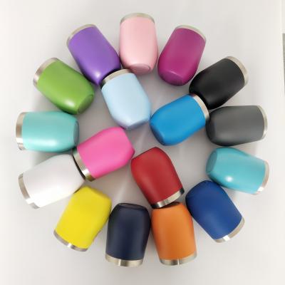 China SUMSUN 12 oz Dubbelwand roestvrij staal vacuüm geïsoleerde koffiebeker wijn tumbler vakantie baby Te koop
