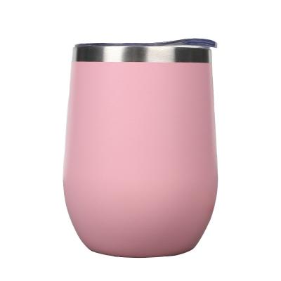 China SUMSUN 12 oz Dubbelwand roestvrij staal vacuüm geïsoleerde koffiebeker wijn tumbler vakantie baby Te koop