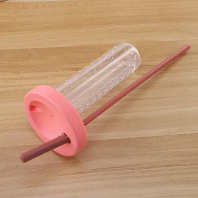 China Outdoor sport moet hebben voedsel kwaliteit plastic waterfles met stro riemen en meer Te koop