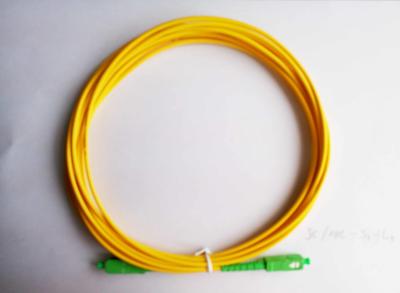 China SC-SC fiber optic cable low price, SC/APC-SC/APC 3m fiber patch cord IL<0.1dB for sale
