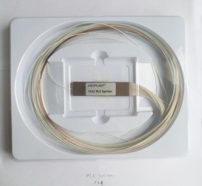 China 1x32 Blockless Fiber PLC Splitter 900um fiber, planar lightwave circuit splitter for sale