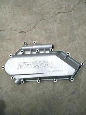 China Weichai engine spare part oil cooler cover 612630010072 for weichai WP12 DIESEL ENGINE for sale