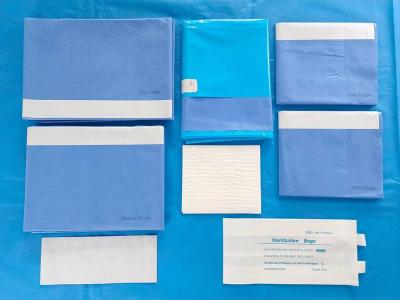 China Sterile E.O. Surgery Pack in Blue / Green / White for Safe and Effective Surgeries for sale