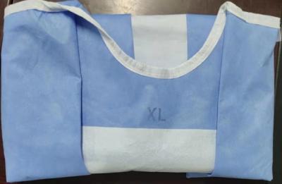 China AAMI-Niveau 4 Vloeibare Bestand Anti van Zachte Beschikbare het Ziekenhuistoga's - Bacteriën Te koop