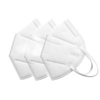 China Vertical Fold Flat Foldable FFP2 Mask Anti Particulate Logo Customized for sale