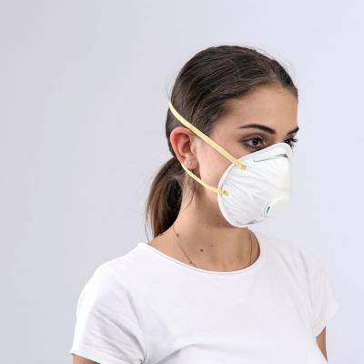 China Customized Disposable Dust Mask , FFP1/ FFP2 Cup Mask With Valve for sale
