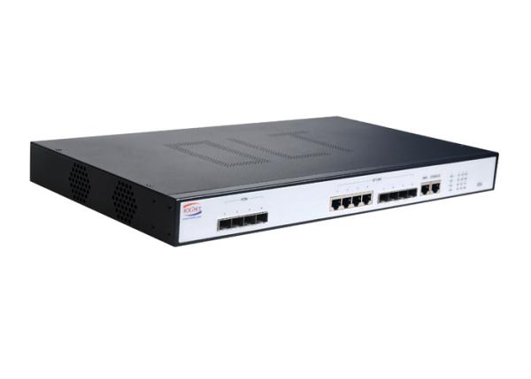 Quality 4 Port GEPON OLT Switch FTTH Architecture Network 20KM Support 64 ONU GXPO for sale
