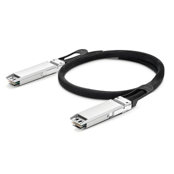 Quality Compatible Twin-port 1.6T 2x800Gb/s OSFP Close Top InfiniBand XDR Passive Direct Attach Active Copper Twinax Cable for sale