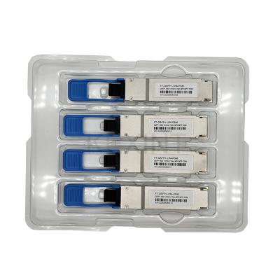 China Cisco Compatible 40GBASE-LR4 QSFP+ 1310nm 10km DOM Duplex LC/UPC SMF Optical Transceiver Module for sale