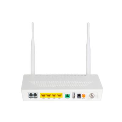China COMELINK English software ONU 4GE CATV WIFI SERIES GPON ONT for sale