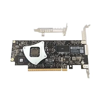 China HPC/AI 400Gbps Adapter Card ConnectX-7 MCX755106AC-HEAT with Hardware Crypto Dual Port Smart NIC Network Card for sale