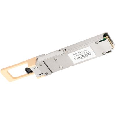China QDD-400G-SR8 Compatible 400GBASE-SR8 QSFP-DD PAM4 850nm 100m DOM MPO-16/APC MMF Optical Transceiver Module for sale