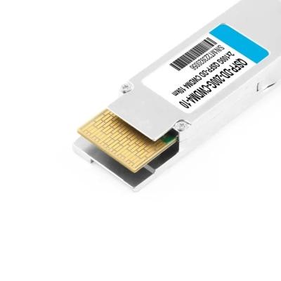 China Comelink QSFP-DD-200G-CWDM4-10 2X100G QSFP-DD CWDM4 10km Módulo de transceptor óptico SMF CS doble en venta