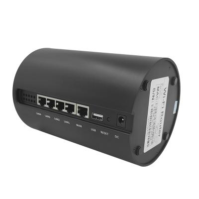 China Comelink R300Mbps 1000mw Quad Stream Dual Band Cylinder Shape Wifi Router for sale
