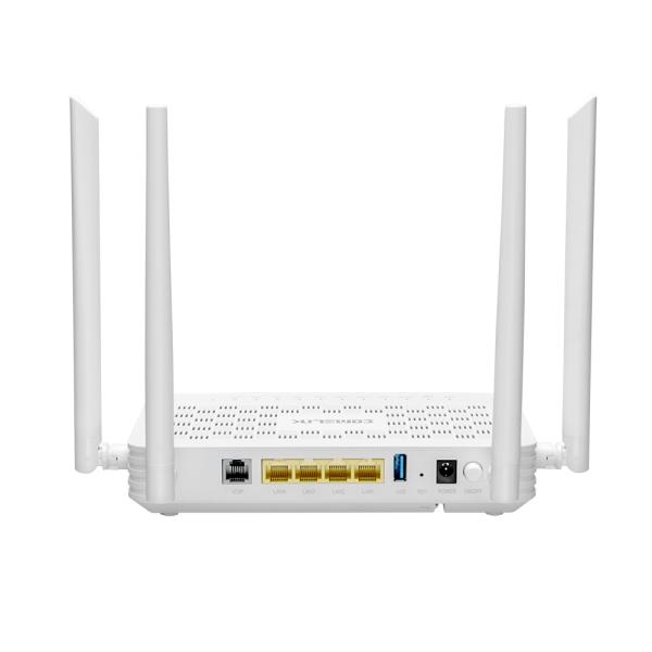 Quality COMELINK XPON ONU AC1200 WIFI5 4GE+1POTS+WIFI 2.4G&5.8G Wireless Onu for sale