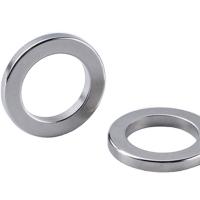 China Custom Ring Shaped N52 Neodymium NdFeB Magnet High Performance 80C Operating Temperature for sale