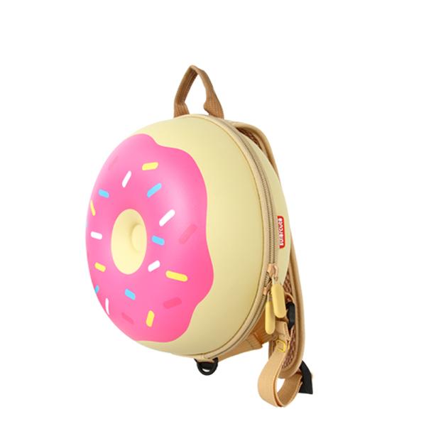 Quality Supercute Custom Toddler Backpack Cartoon Doughnut Design Kids Schoolbag for sale